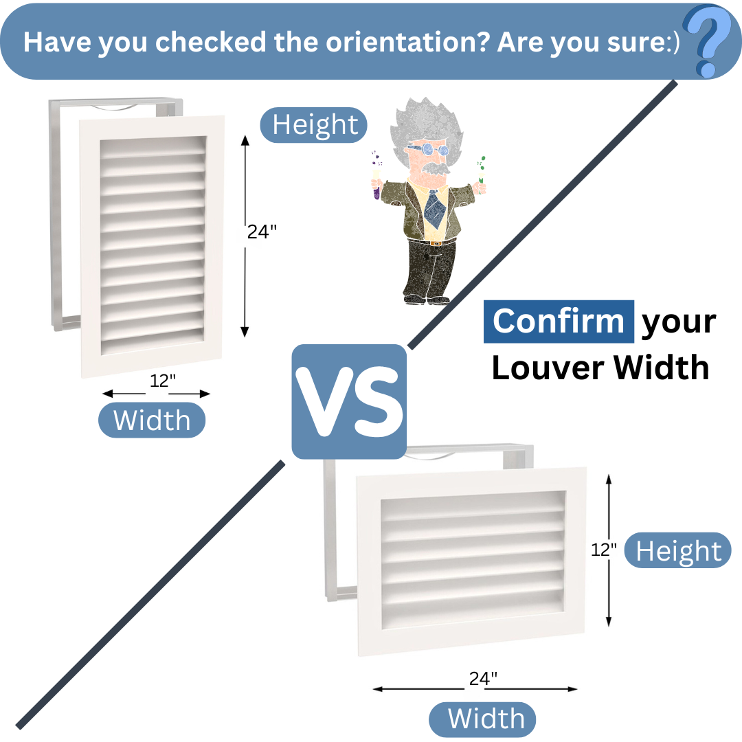 Decorative Wood Paint-Ready A/C Return Vent Covers - Worth Home Products