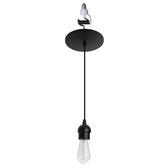 Instant Pendant Light Recessed Conversion Kit Adapter - Matte Black