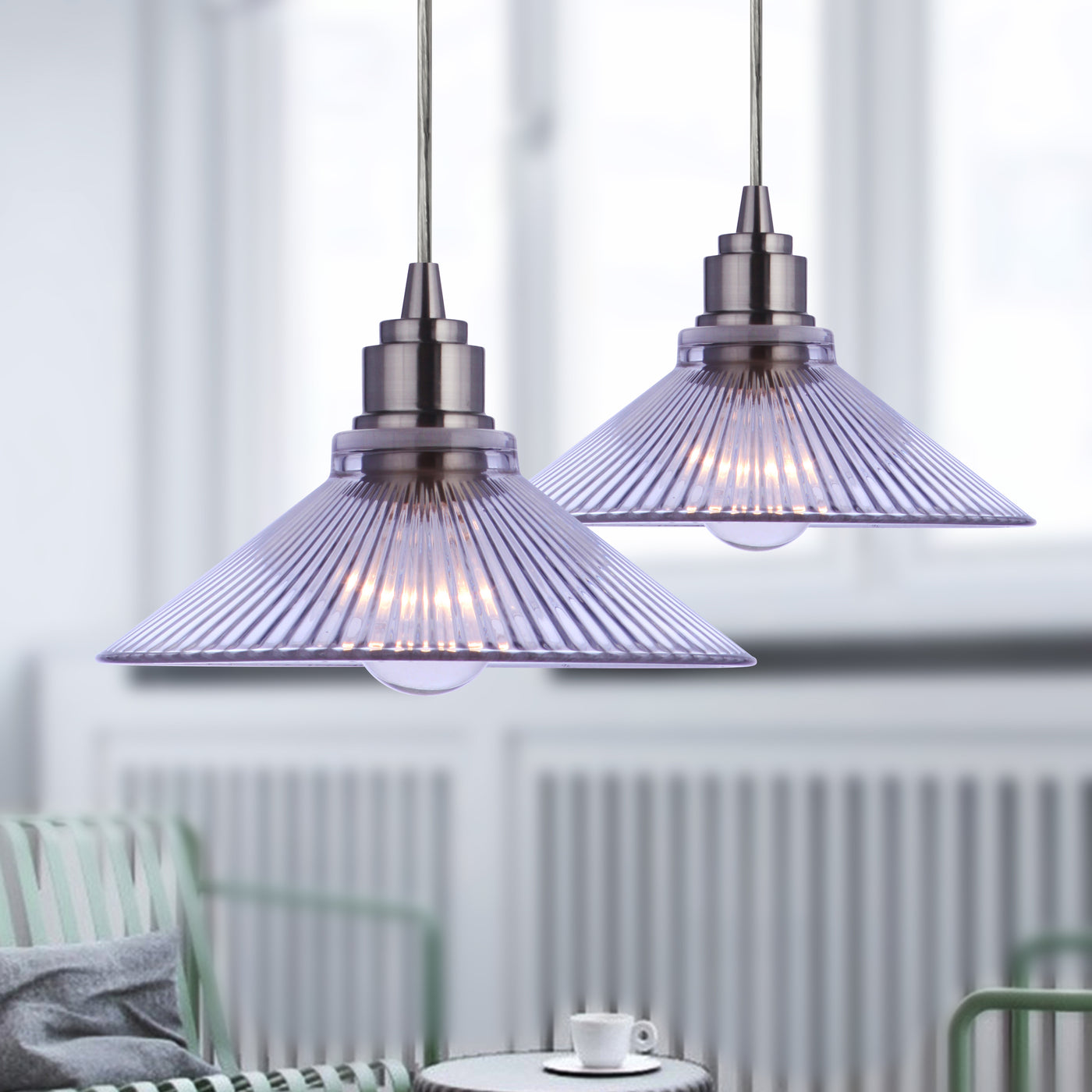 Worth Home Products - Instant Pendant Light Recessed Can Conversion Kits