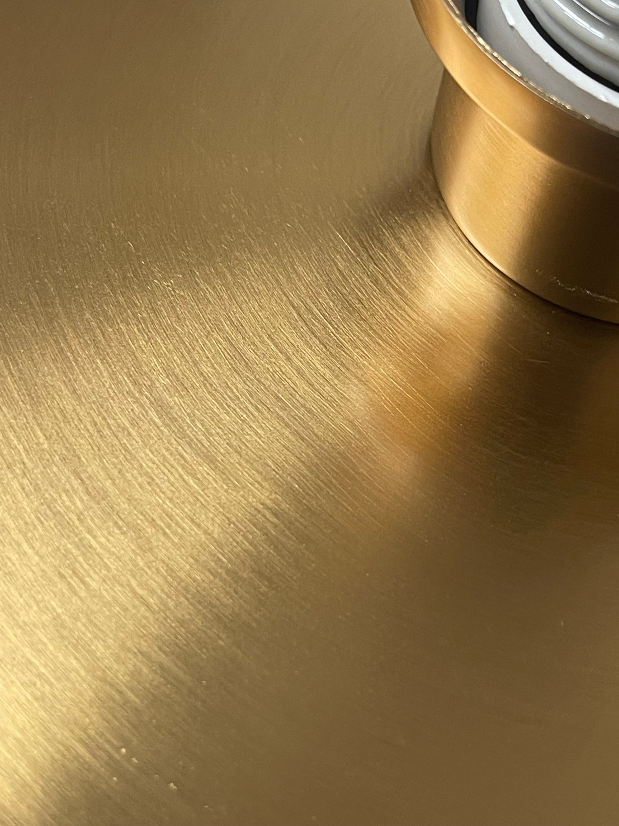 Instant Pendant Recessed Can Conversion Kit - Satin Brass Adapter Only