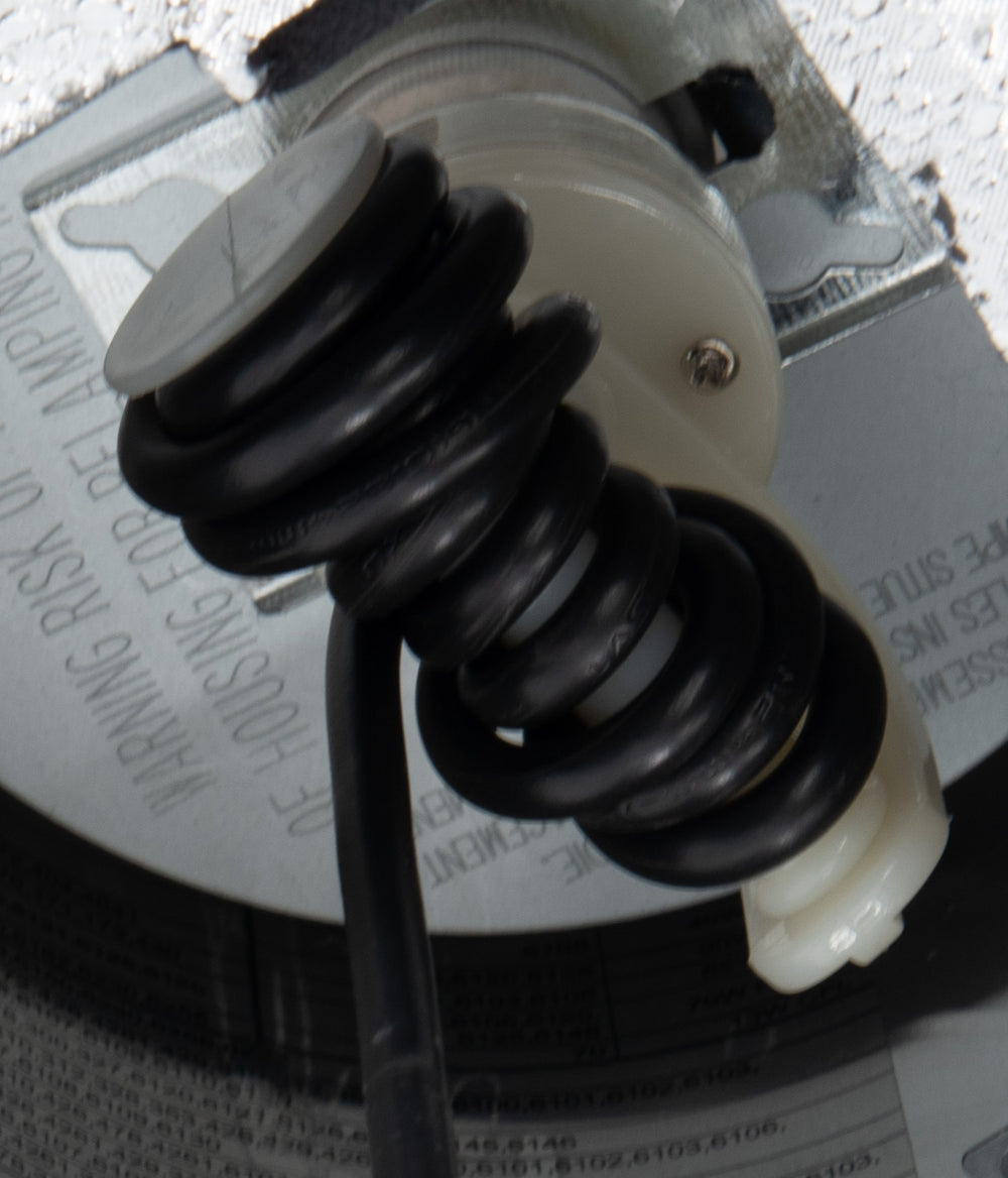 Matte Black & Gold Metal Dome Instant Pendant | Converts Recessed Cans